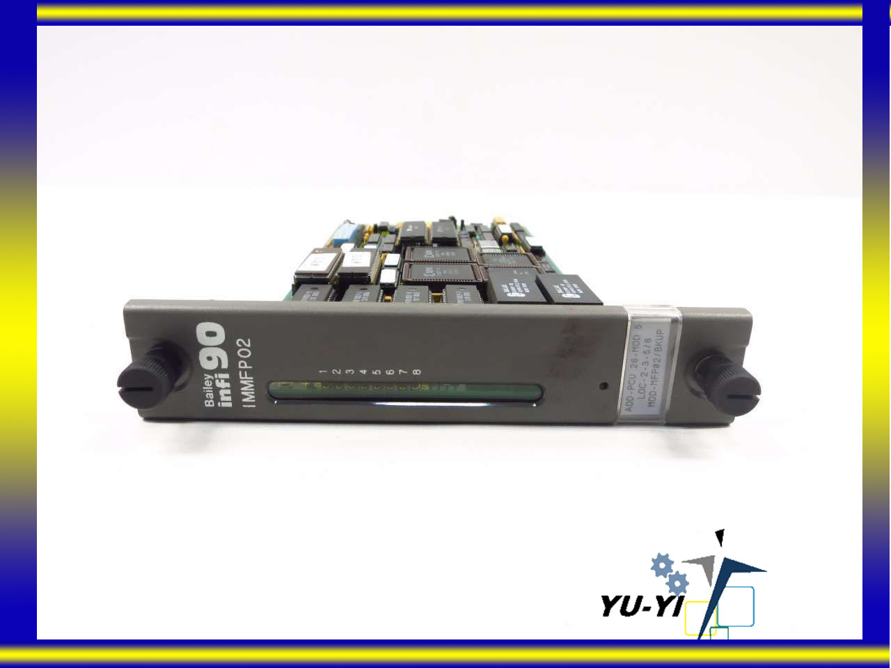 BAILEY INFI 90 IMMFP02 MULTI-FUNCTION PROCESSOR - 裕益科技自動化設備可程式編碼器PLC分散式控制系統DCS